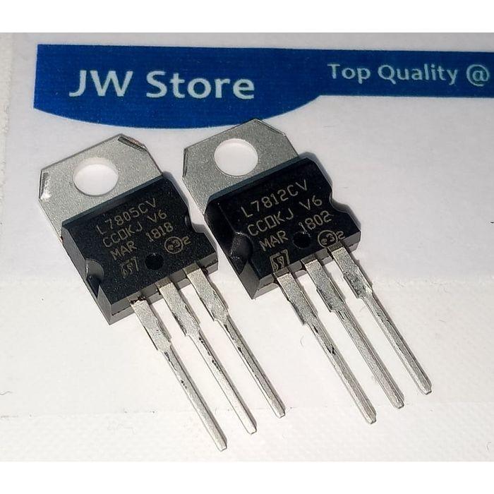 Jual LM7805 LM7806 LM7808 LM7809 LM7812 LM7815 LM7824 IC LDO TO-220 - LM7805 5V - Kota Depok ...