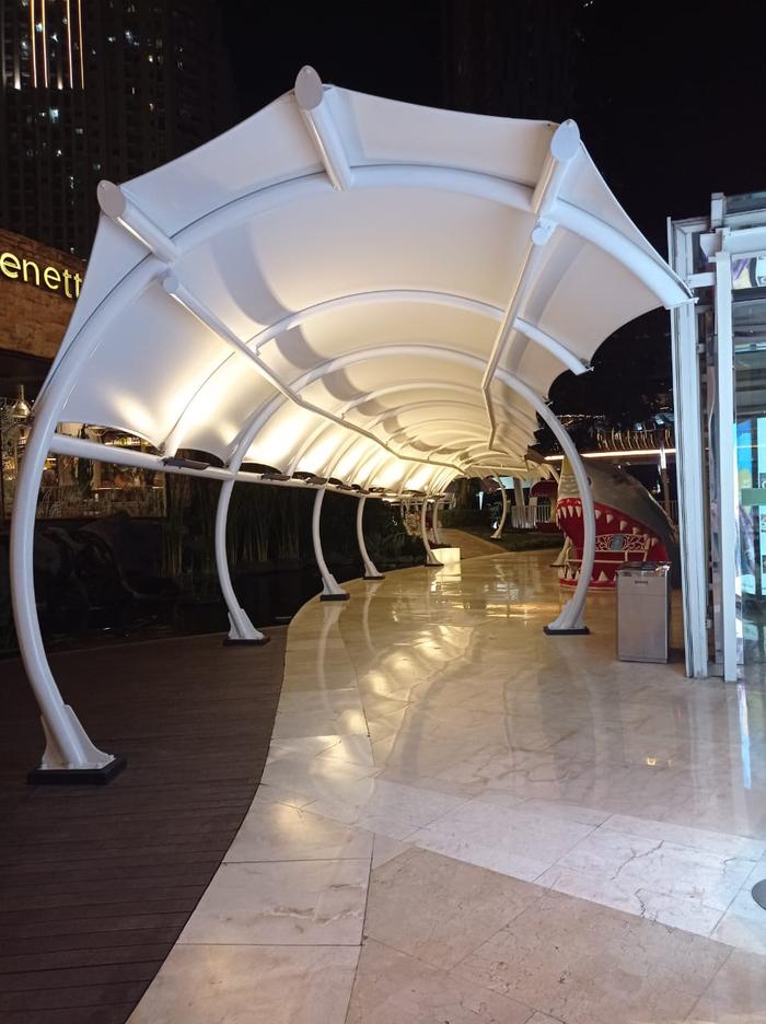 Jual Kanopi Atap Membrane Merk AGTex, Serge Ferarri, HEYtex - Jakarta ...