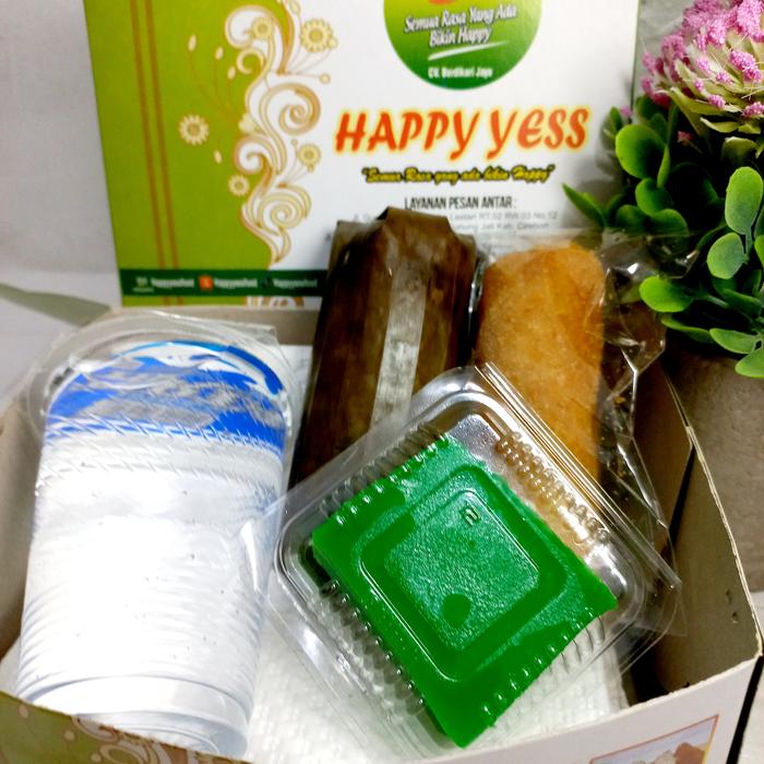 Jual Snack box/Kue Basah/Jajanan tradisional - Paket Ijo - Kab. Cirebon ...