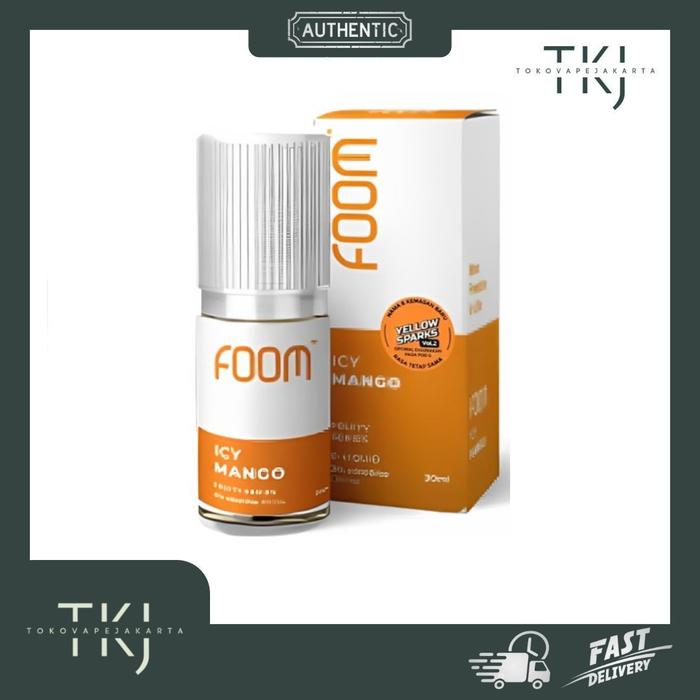 Jual Liquid Foom Salt Nic Icy Mango 30ml 100% Original - Jakarta ...