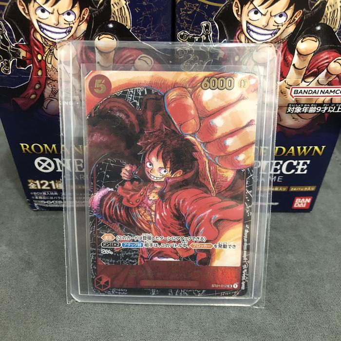 Jual Monkey D Luffy ST01-012 Anniversary Card TCG One Piece Card Game - Kab. Tangerang ...