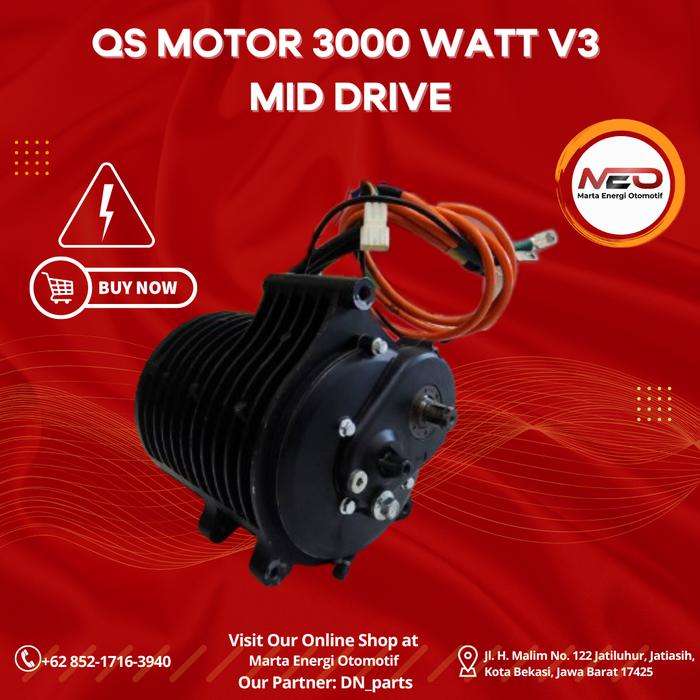 Jual BLDC Motor 3000w QS V3 With Reduction Gear - Kota Bekasi - Marta ...