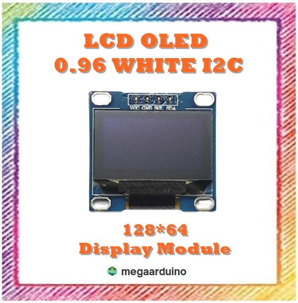Jual OLED LCD 0,96 inch 128*64 WHITE I2C Modul for Arduino Display ...