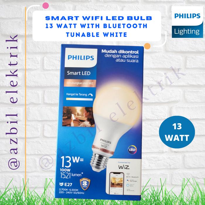 Jual Lampu Philips Smart WiFi LED 13 Watt With Bluetooth - Tunable ...