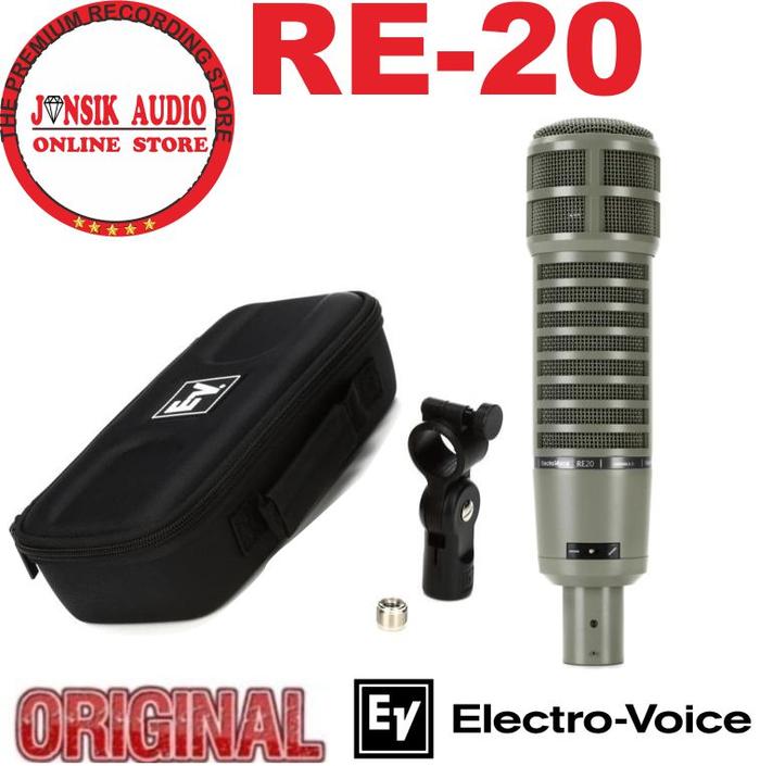 Jual Electro-Voice RE20 Dynamic Broadcast Microphone Ev RE-20 - Jakarta ...