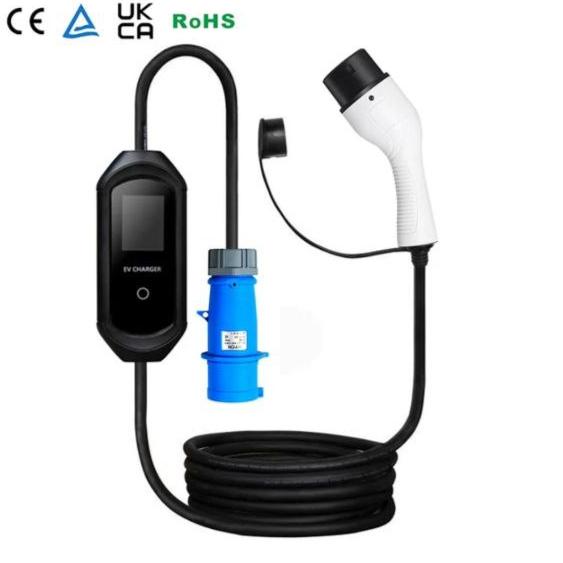 Jual EV Fast Charging Portable 8A 16A 32A Charger Mobil Listrik Wuling ...