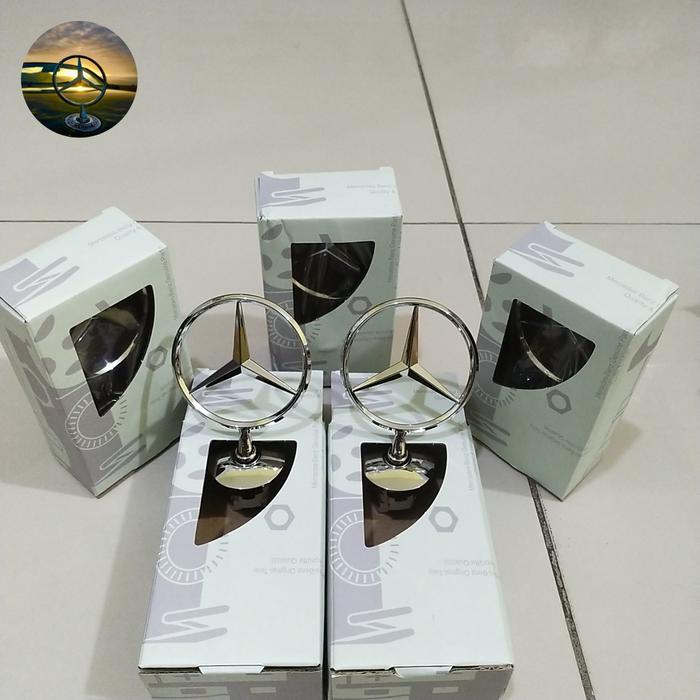 Jual lambang bintang berdiri mercy orijinal W221/W212/W211/W204 - Kota ...