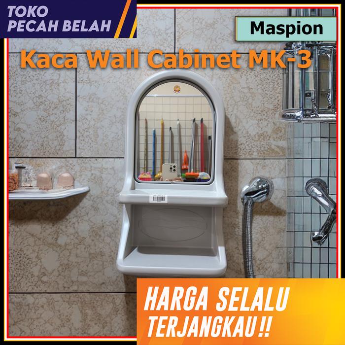 Jual MASPION MIRROR BOX CABINET / TEMPAT SABUN Wall Cabinet MK-3 - Kota ...