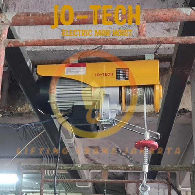 Jual [Dijual] Electric Mini Hoist wire Mini Hoist Cap.1000kg/500kg ...