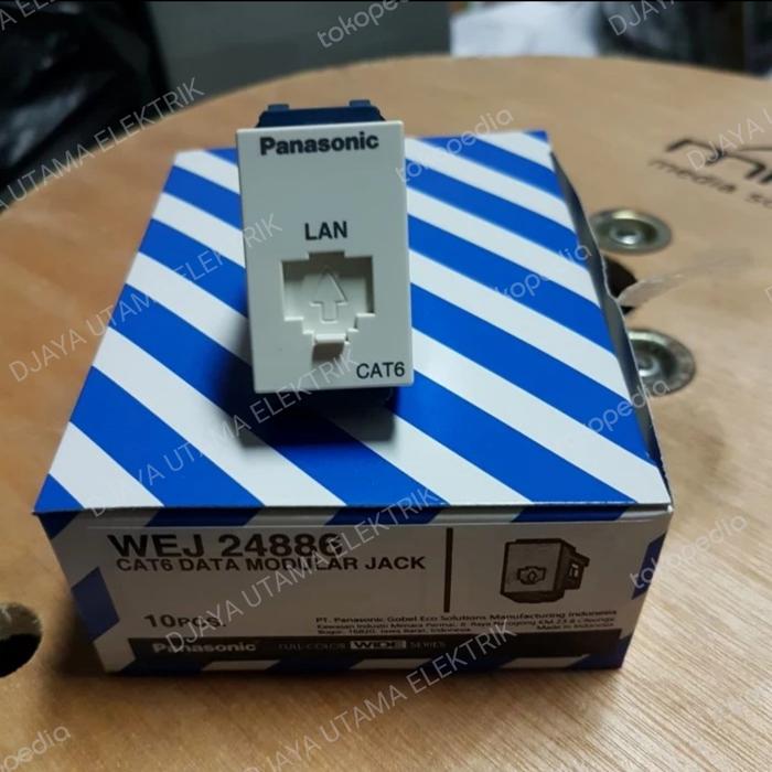 Jual Modul Data Cat.6 WEJ24886 Panasonic - Putih - Jakarta Pusat ...