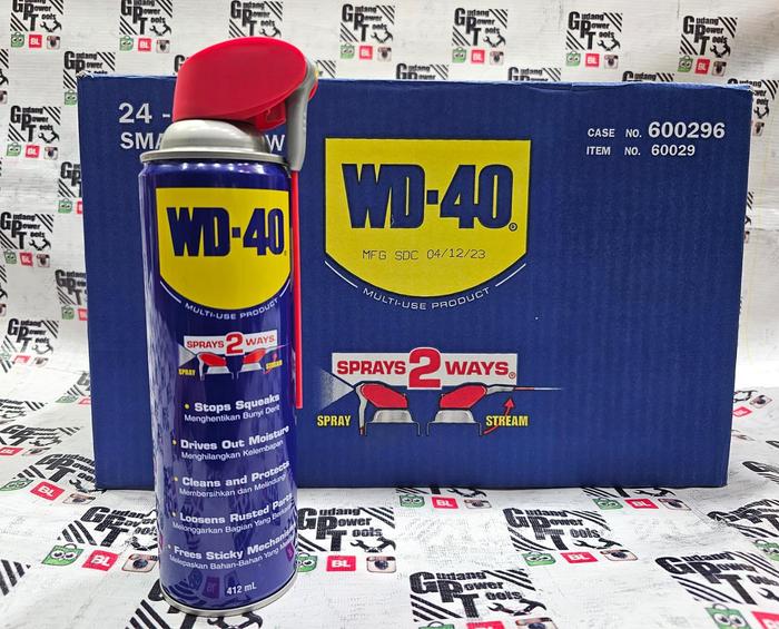 Jual WD 40 WD40 PELUMAS ANTI KARAT 191ml 220ml 333ml 412ml - WD412ml 2WAY - Jakarta Barat ...