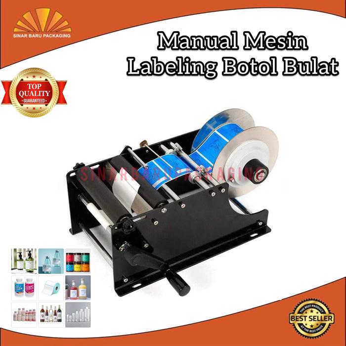 Jual Mesin Labeling Botol Stiker Manual/Manual Mesin Labeling Botol ...