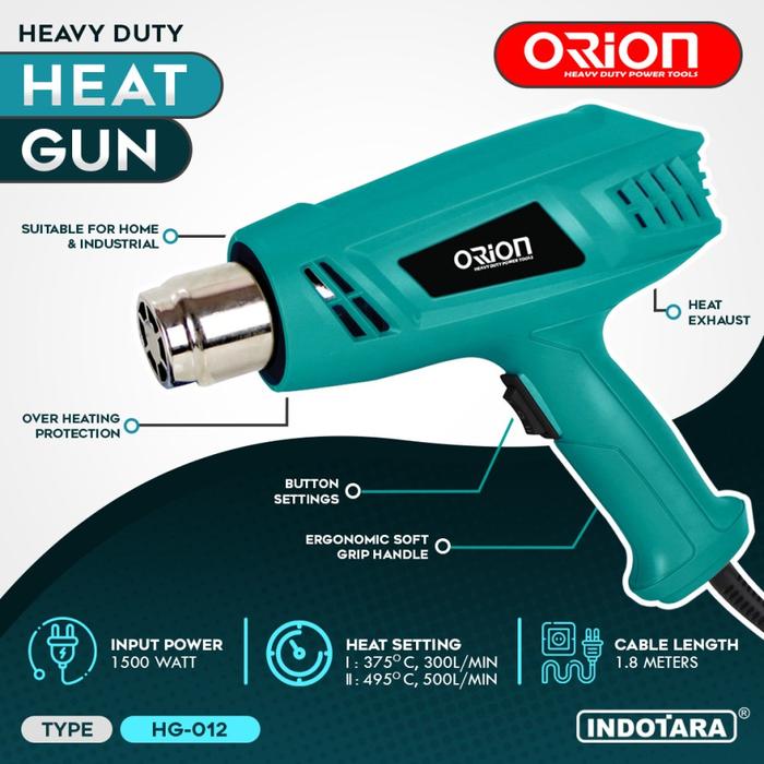 Jual Heat Gun Hot Gun Electric Orion HG-012 - HG-012 - Kab. Tangerang ...