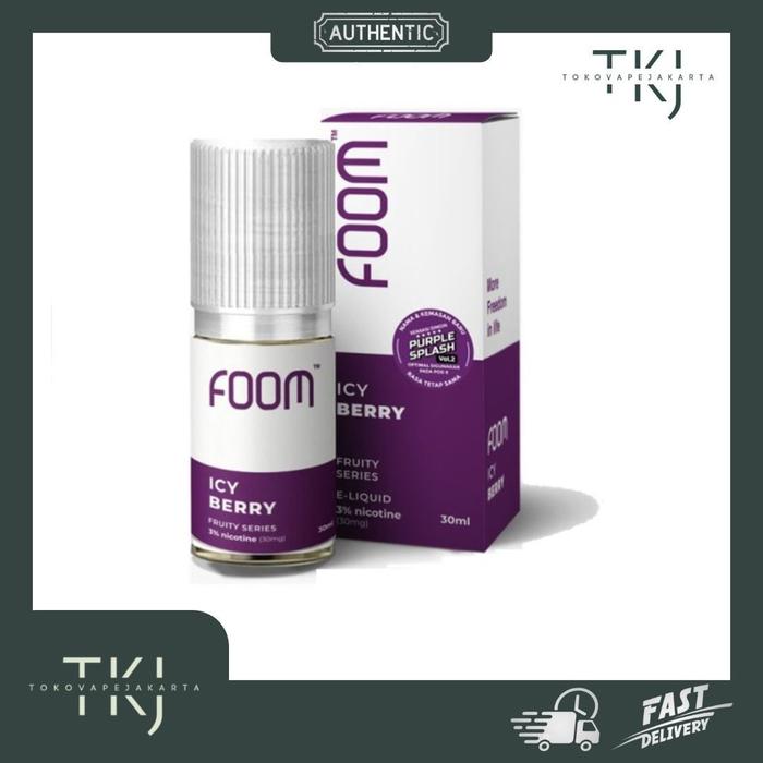 Jual Liquid Foom Salt Nic Icy Berry 30ml 100% Original - Jakarta ...