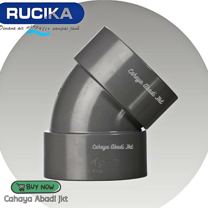 Jual ELBOW 45 DERAJAT 4IN PVC RUCIKA - D - Jakarta Pusat - CAHAYA ABADI ...
