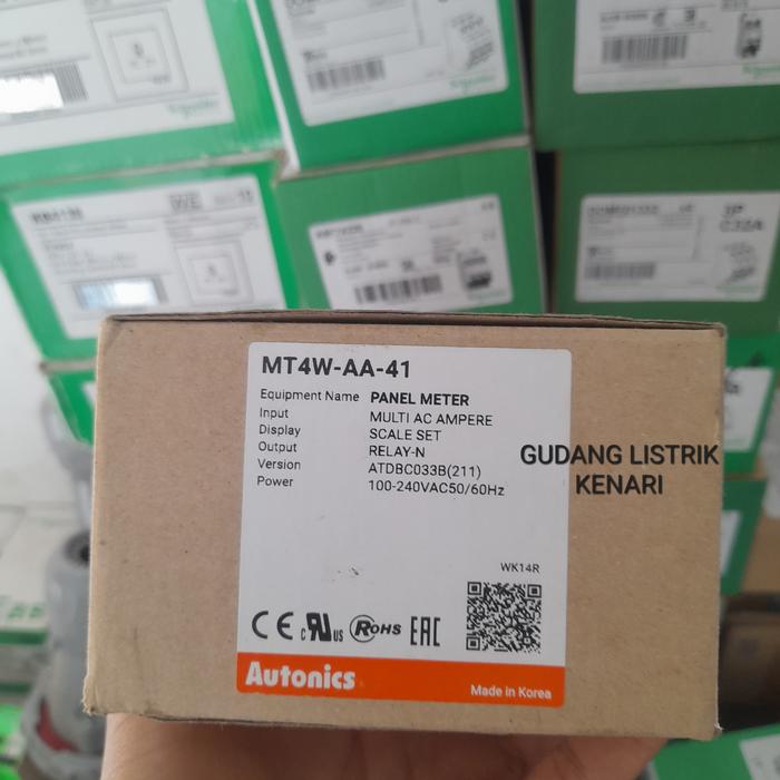 Jual Panel Meter Autonics MT4W-AA-41 ORIGINAL Made In Korea - Jakarta ...