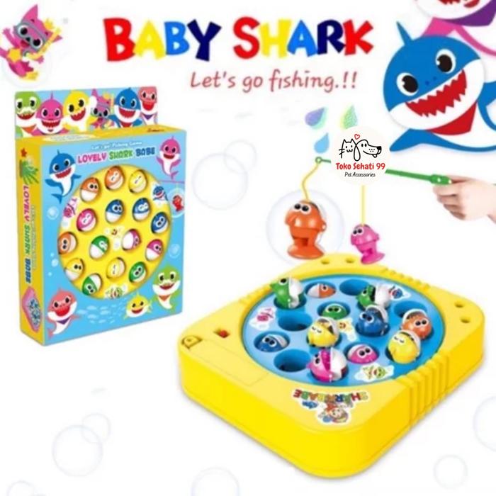 Jual Mainan Anak Pancingan Ikanishing Game Shark Edukasi Pancing ...