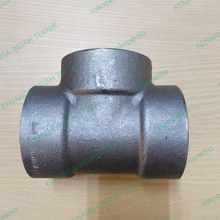 Jual Tee Besi Class 3000 Drat NPT 2" inch - Jakarta Barat - KENANGA ...