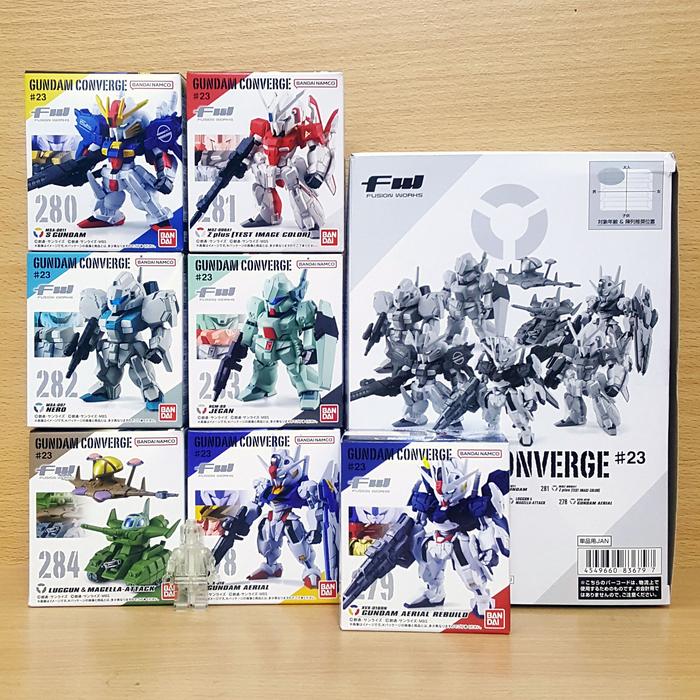 Jual FW GUNDAM CONVERGE #23 [7/SET] Aerial Rebuild S Zeta Plus Nero Jegan - Jakarta Utara ...