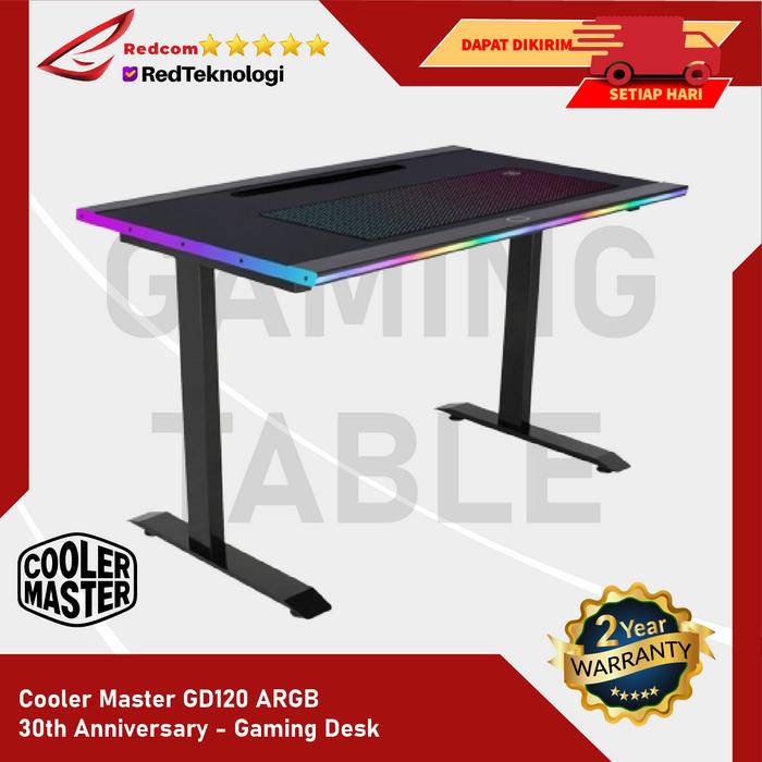 Jual Cooler Master GD120 ARGB 30th Anniversary - Gaming Desk - Jakarta ...