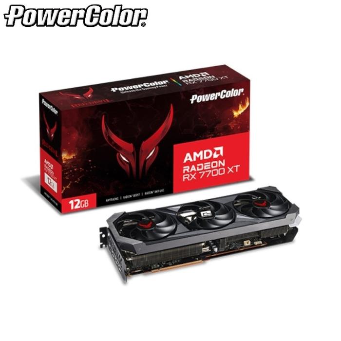 Promo PowerColor Red Devil AMD Radeon RX 7700 XT 12GB GDDR6 Cicil 0% 3x ...