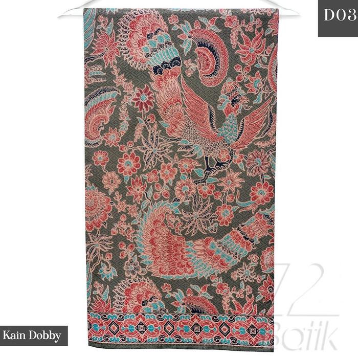 Jual KAIN BATIK PREMIUM Bahan Dobby Dobi Dobbi Dolbi Motif Burung Warna ...