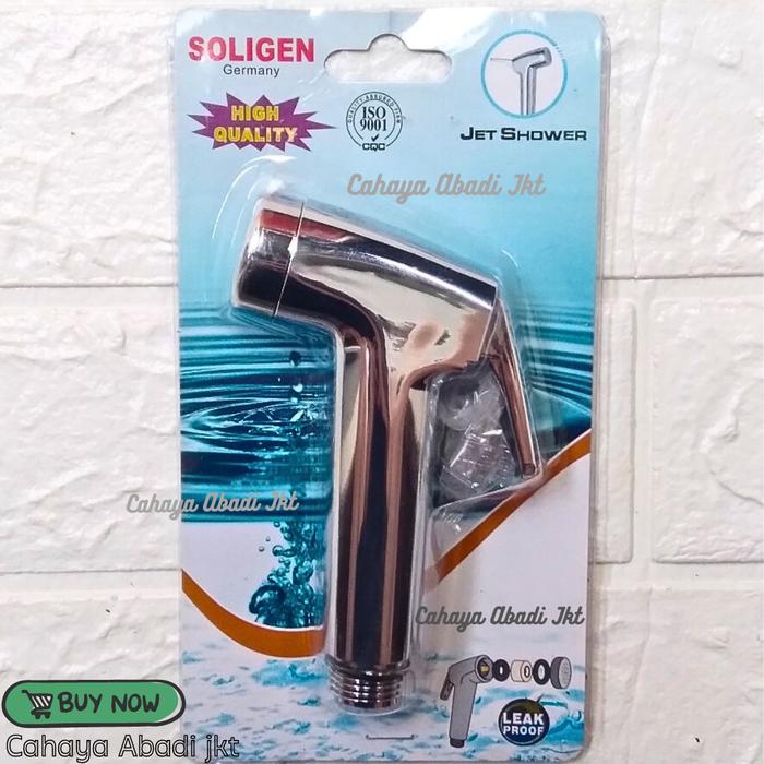 Jual Kepala Jet Shower / Kepala Jet Washer / Toilet Soligen Chrome - Jakarta Pusat - CAHAYA ...