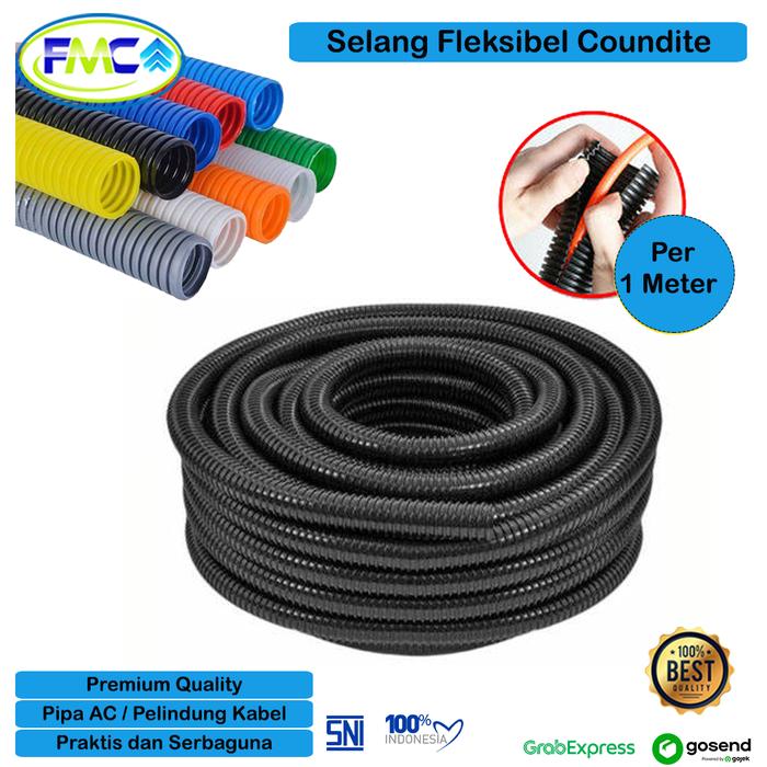 Jual Selang Pipa Fleksibel Conduit Pipa Ac Spiral Flexible konduit ...