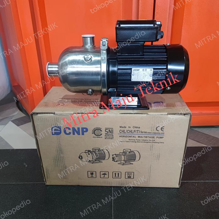 Jual POMPA HORIZONTAL CNP CHL 2-30LSWSC CNP CHL2-30 0,75HP 0,55kw 220V ...