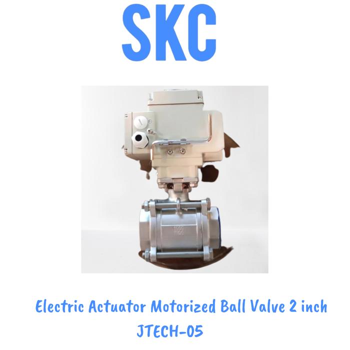 Jual Electric Actuator Motorized Ball Valve 2 inch JTECH-05 - Jakarta ...