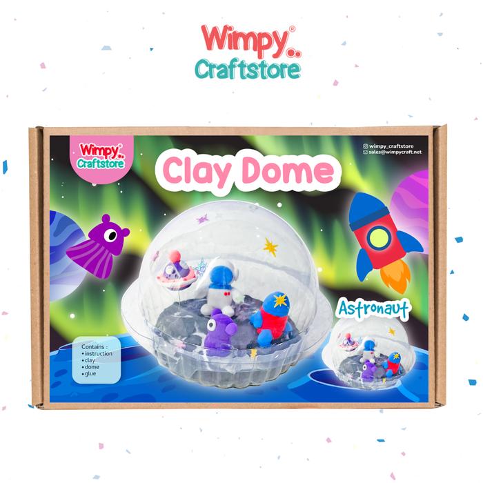 Jual Wimpy Clay Dome Craft KIT DIY Clay Art Set Mainan Edukasi Box ...