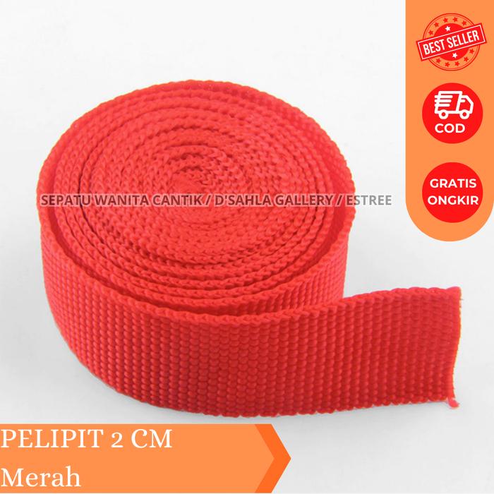Jual Tali Bisban Pelipit Halus Bungkus Tepi Jahitan lebar 2 cm 1 roll ...