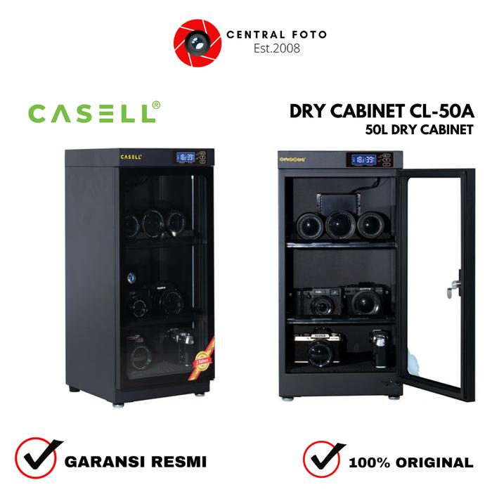 Jual Casell Ca 50a Cl 50a Dry Cabinet Casell Dry Box Kamera 50l ...