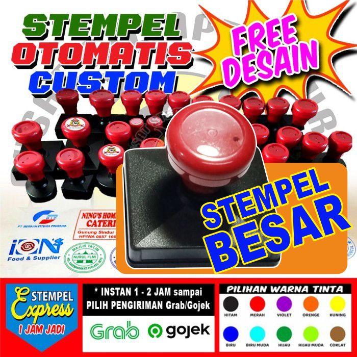 Jual Stempel Otomatis BESAR, stempel warna, stempel flash, stempel matic - Kota Tangerang ...