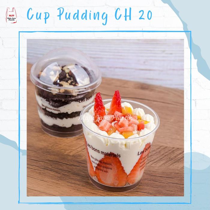 Promo Jelly Cup Gelas Puding 170 ml Model Bulat CH 20 mika pudding ...