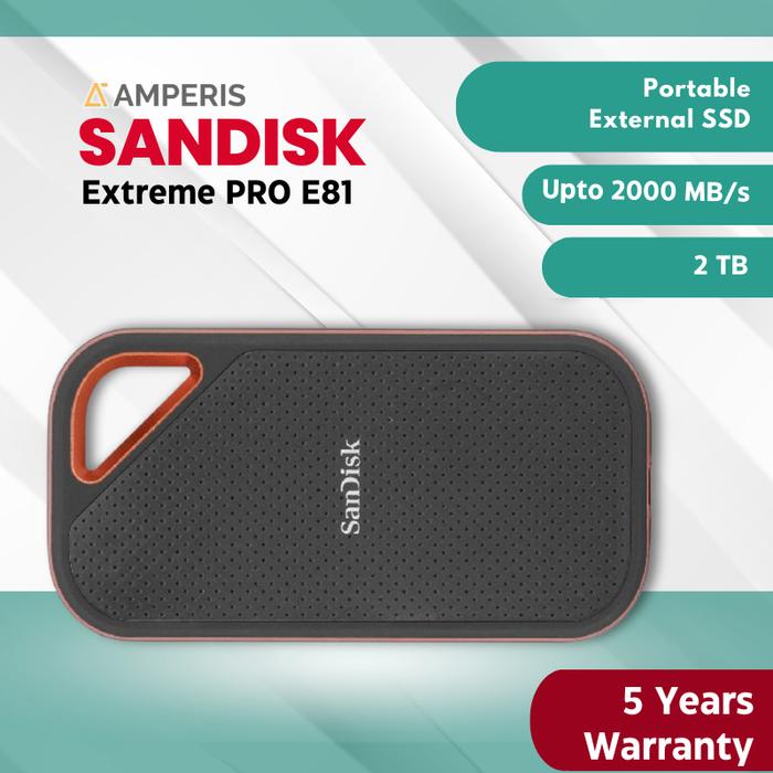 Promo SANDISK Extreme PRO E81 Portable SSD V2 4TB USB Type C 3.2 2000 MBps - Jakarta Barat ...