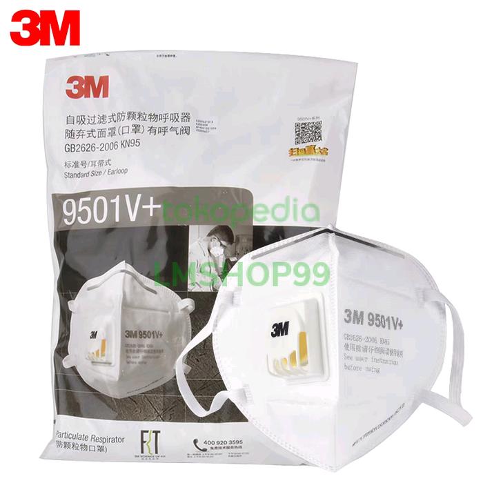 Promo Masker 3M 9501V+ ORIGINAL Masker Kesehatan - Jakarta Barat ...