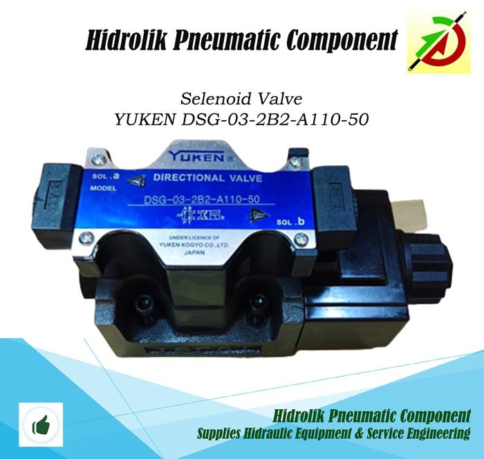 Jual Selenoid valve dsg 03 2b2 A110 50 yuken / Solonoid valve yuken DSG-03 - Jakarta Barat ...
