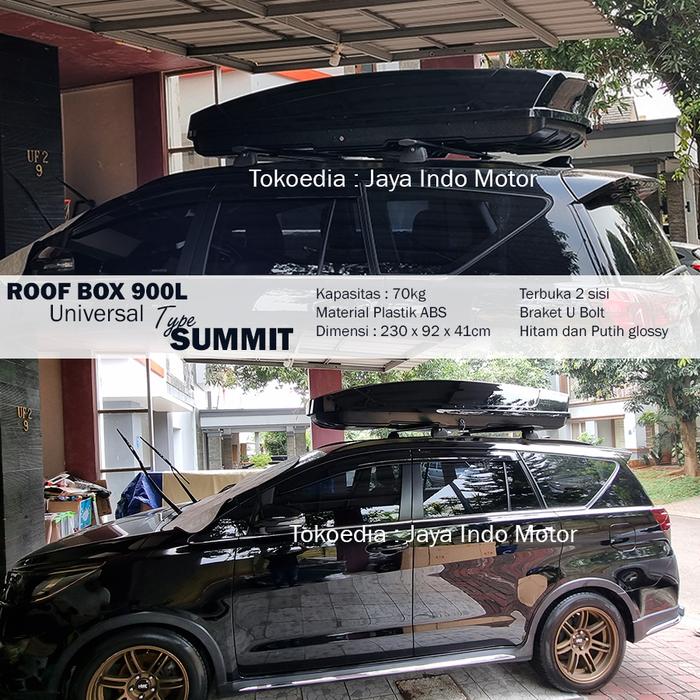 Jual Roof box 900L universal model thule motion xt - Hitam - Jakarta ...