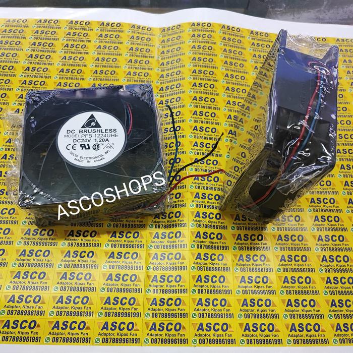 Jual Kipas 9x9 tebal 3,8 cm 24v dc fan 9 x 9cm tebal 3.8cm blower 24 v ...