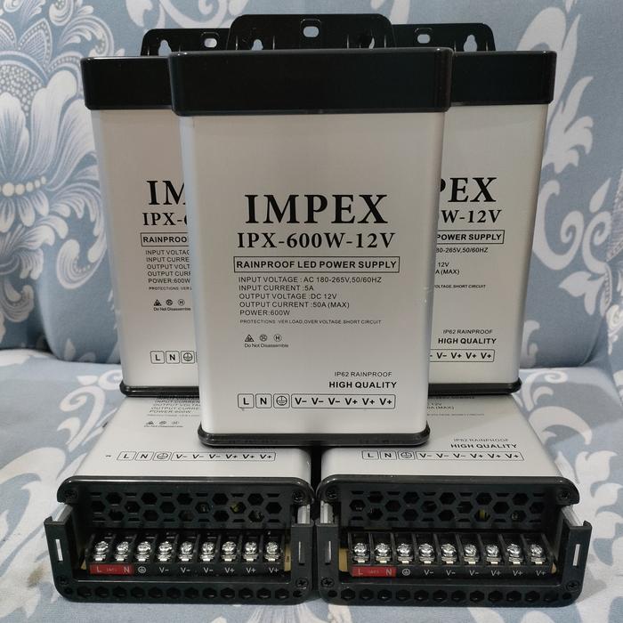 Jual Power Supply Rainprof Impex 50A / 600W DC 12V. - Jakarta Barat ...