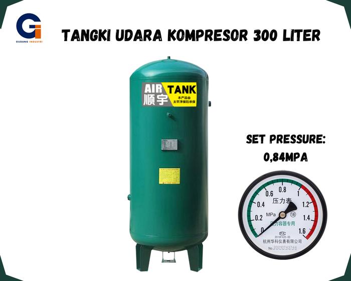 Jual Tangki Udara Kompresor 300 Liter 8 Bar - Jakarta Barat - Gudangnya ...