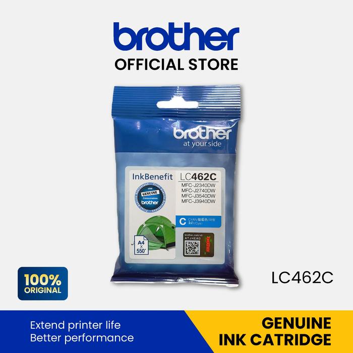 Jual Brother Tinta LC462 Cyan LC462.C Tinta Printer LC 462 - Jakarta ...
