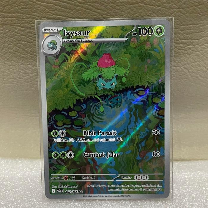 Jual kartu ivysaur ar, pokemon 151 - Kota Mojokerto - K2tradingCard ...