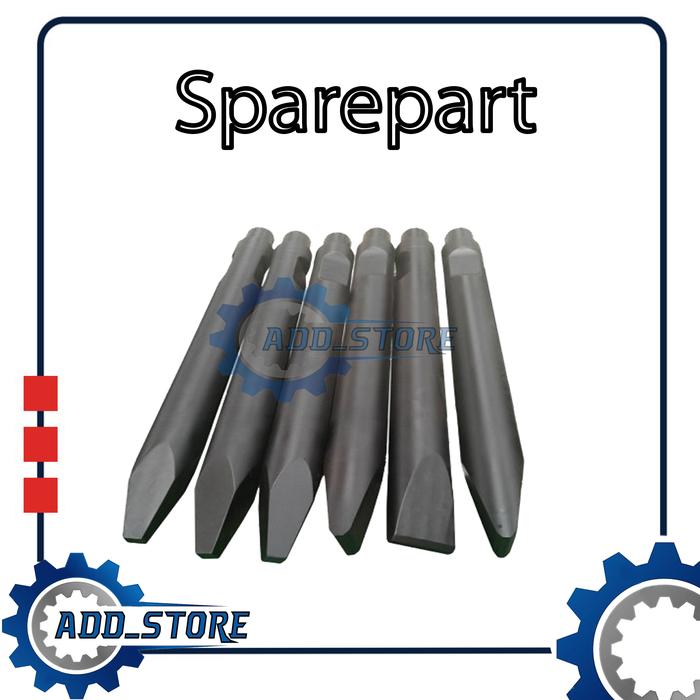 Jual Chisel 135mm/ Paku Pemecah Batu/ Pensil Breaker/mata breaker ...