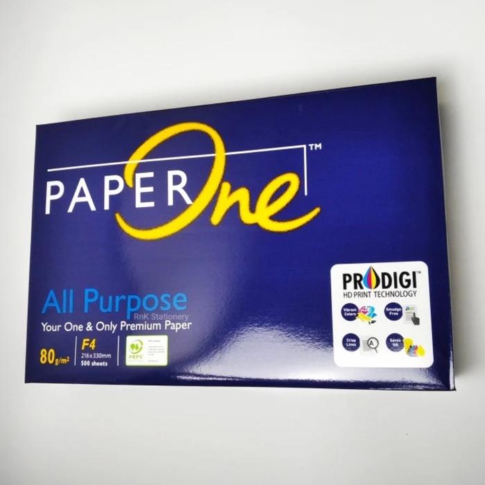 Jual Kertas HVS Folio 80 gram Paper One - Jakarta Pusat - Alfian ...