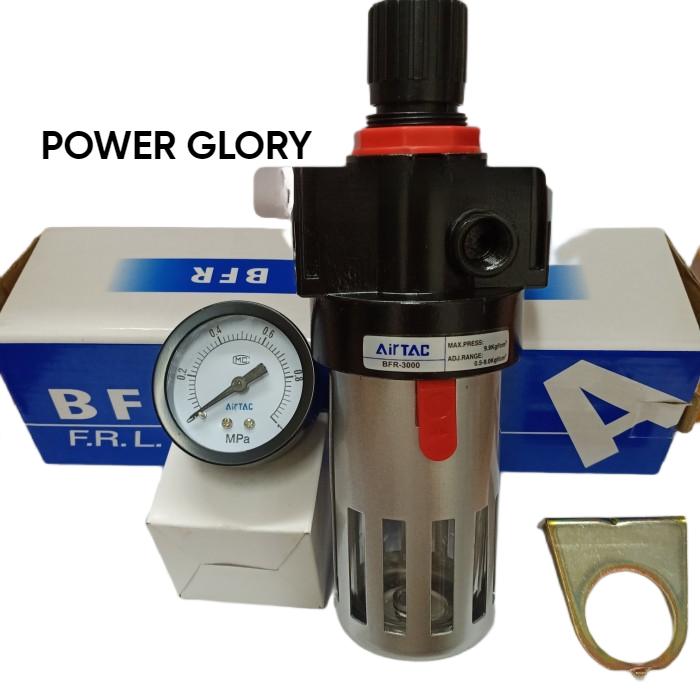 Jual AIR FILTER REGULATOR AIRTAC BFR 4000 DRAT 1/2 INCH - Jakarta Barat ...
