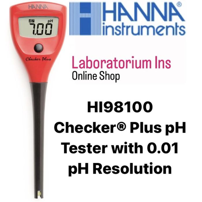 Jual HI98100 / HI 98100 Checker plus pH meter Hanna Instruments ...