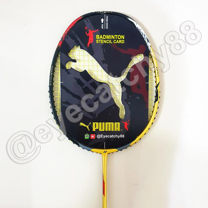 Jual Cetakan / Logo Raket / Stencil Card Badminton - CUSTOM LOGO + 1 ...