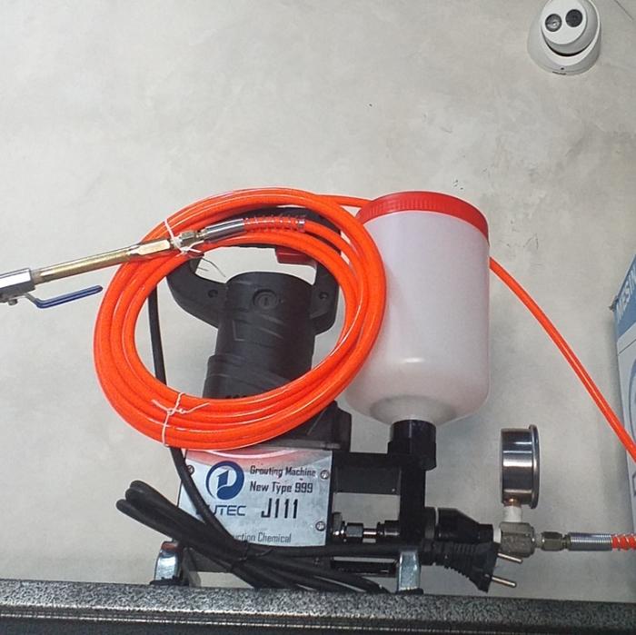 Jual alat injeksi mesin injeksi injection injek beton retak epoxy pu ...